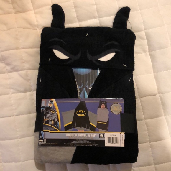 DC Comics | Bath | Batman Kids Hooded Towel Wrap | Poshmark